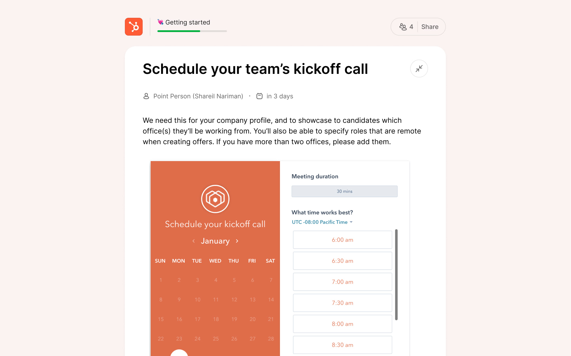 Arrows – Collaborative customer onboarding, integrated with HubSpot.